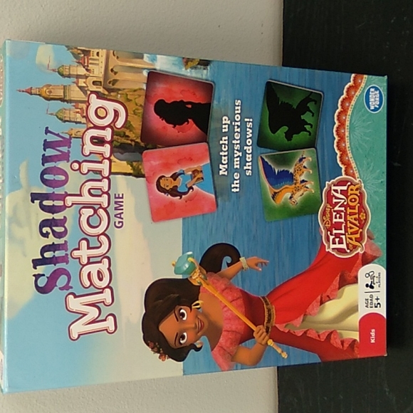 Disney | Toys | Nib Disney Elena Of Avalor Shadow Matching Game | Poshmark